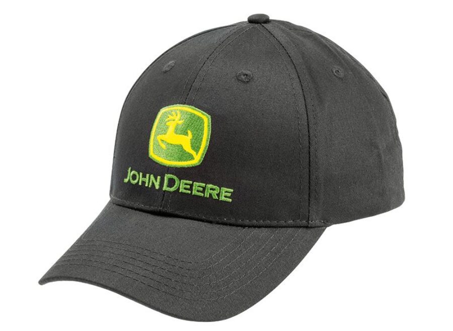 John Deere Black Trademark Cap | Hunt Forest Group