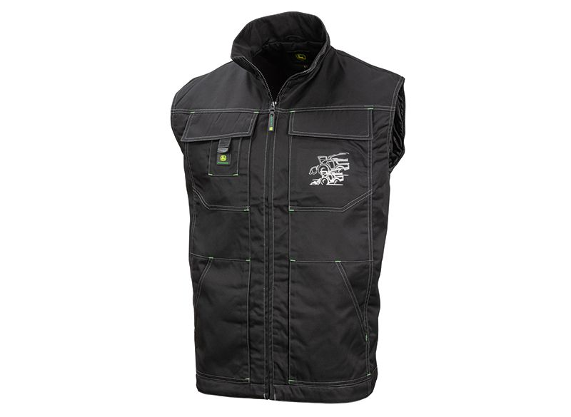 John Deere SPFH Work Waistcoat | Hunt Forest Group